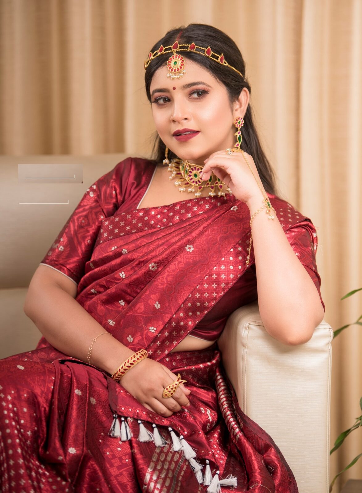 Assamese Mekhela Chador Silk Designer | MugaSilk
